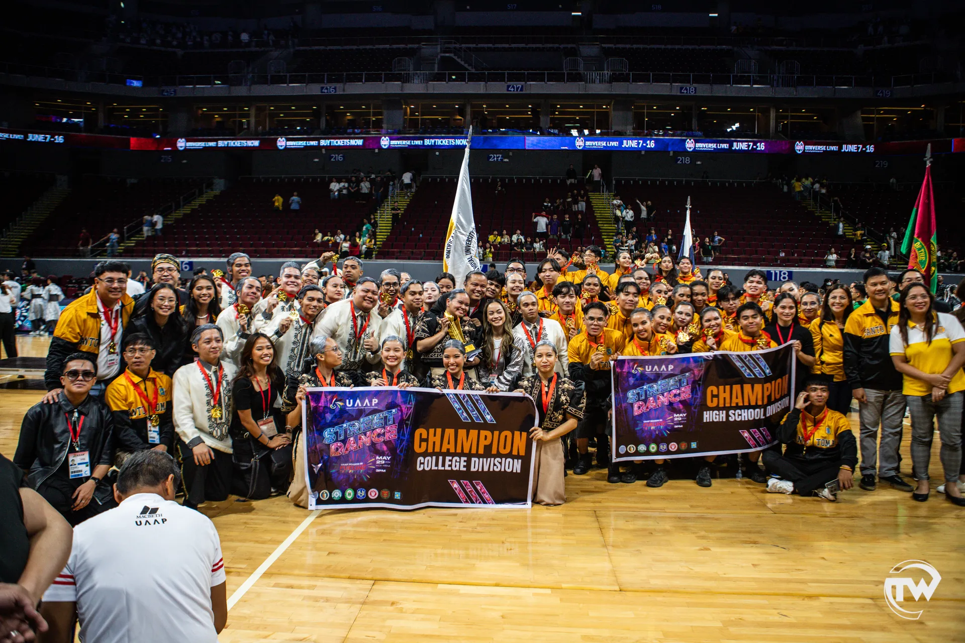 UST reigns supreme in UAAP street dance competition • TomasinoWeb